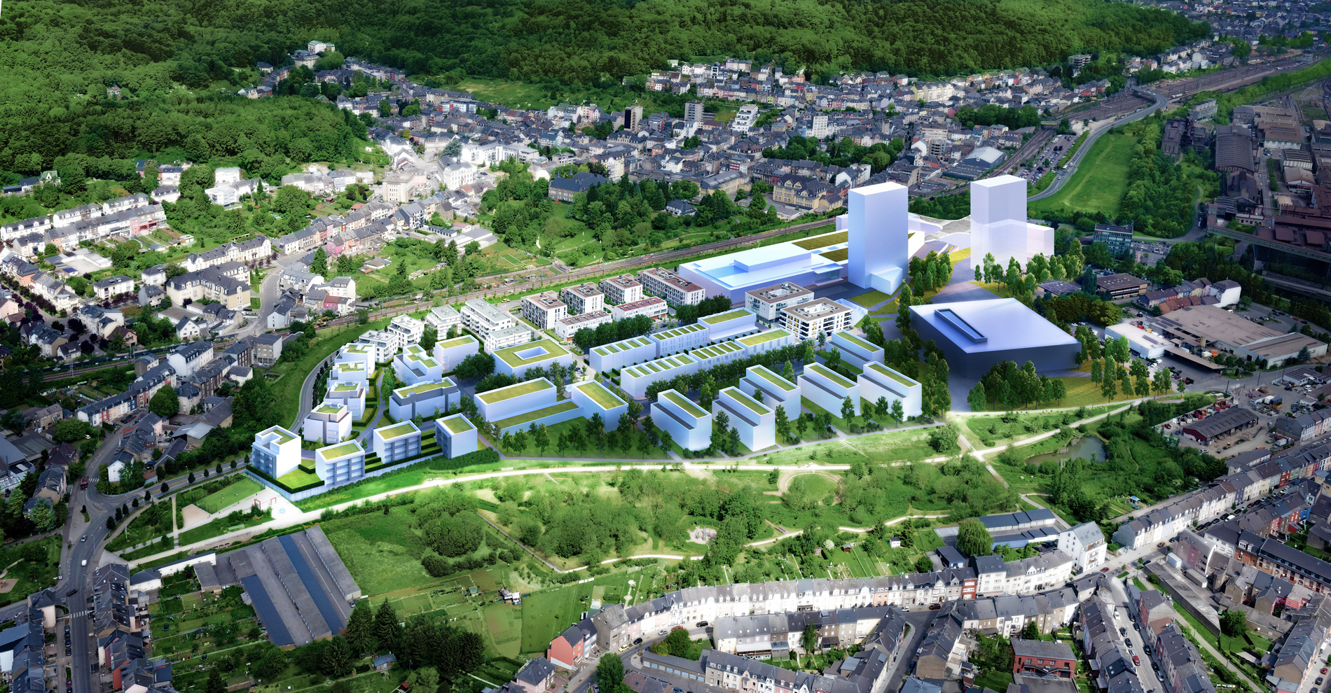 MAQUETTE 3D ARBORIA - DIFFERDANGE - Image 3G